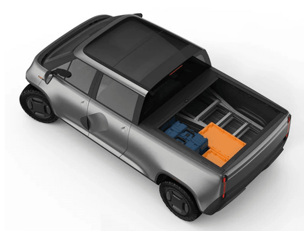 THE TELO ELECTRIC TRUCK, SMALLER AND CUTER THAN THE TESLA CYBERTRUCK ...